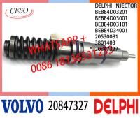 China Common Rail Fuel Diesel Injector 20847327 BEBE4D03201 BEBE4D03001 BEBE4D03101 BEBE4D34001 E3.18  for VOL CONSTRUCTION for sale