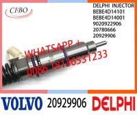 China Common Fuel Diesel Injector 20929906 BEBE4D14101 BEBE4D14001 9020922906 20780666 E3.18  for VOL D16 3512 TIER 3 for sale