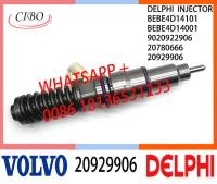 China Common Fuel Diesel Injector 20929906 BEBE4D14101 BEBE4D14001 9020922906 20780666 E3.18  for VOL D16 3512 TIER 3 for sale
