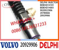 China Common Fuel Diesel Injector 20929906 BEBE4D14101 BEBE4D14001 9020922906 20780666 E3.18  for VOL D16 3512 TIER 3 for sale