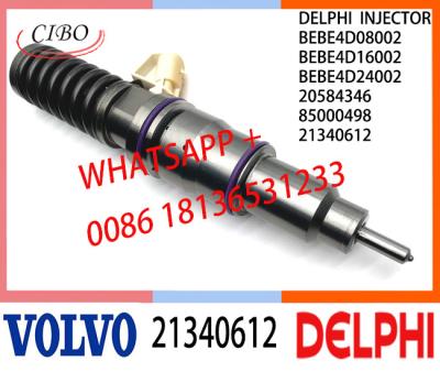 China Common Fuel Diesel Injector 21340612 BEBE4D08002 BEBE4D16002 BEBE4D24002 20584346 85000498  E3.18  for  VOL D13 EURO 3 for sale