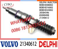 China Common Fuel Diesel Injector 21340612 BEBE4D08002 BEBE4D16002 BEBE4D24002 20584346 85000498  E3.18  for  VOL D13 EURO 3 for sale