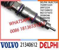 China Common Fuel Diesel Injector 21340612 7420972224 20972224 7421340612 20584346 85000498  E3.18  for VOL MD13 HIGH POWER for sale