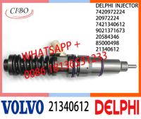 China Common Fuel Diesel Injector 21340612 7420972224 20972224 7421340612 20584346 85000498  E3.18  for VOL MD13 HIGH POWER for sale