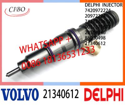 China Common Fuel Diesel Injector 21340612 7420972224 20972224 7421340612 20584346 85000498  E3.18  for VOL MD13 HIGH POWER for sale