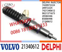China Common Fuel Diesel Injector 21340612 7420972224 20972224 7421340612 20584346 85000498  E3.18  for VOL MD13 HIGH POWER for sale