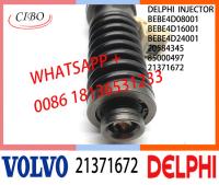China Common Fuel Diesel Injector 21371672 BEBE4D16001 BEBE4D24001 BEBE4D08001 3801618 21340611 E3.18 for VOL MD13 LOW POWER for sale
