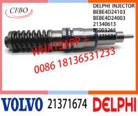 China Common Fuel Diesel Injector 21371674 BEBE4D24103 BEBE4D24003 21340613 85003265 E3.18 for VOL MD13 EURO 4 LOW POWER for sale