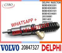 China Fuel Diesel Injector 20847327 BEBE4D03201 BEBE4D03001 BEBE4D03101 BEBE4D34001 3801403 20530081 for VOL CONSTRUCTION for sale