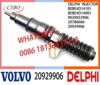 China 20929906 Fuel Diesel Injector 20929906 BEBE4D14101 BEBE4D14001 9020922906 20780666 E3.18 for VOL D16 3512 TIER 3 for sale