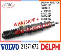China Fuel Diesel Injector 21371672 20584345 85000497 20972225 3801618 21340611 85003263 E3.18 for VOL D13 EURO 3 LOW POWER for sale