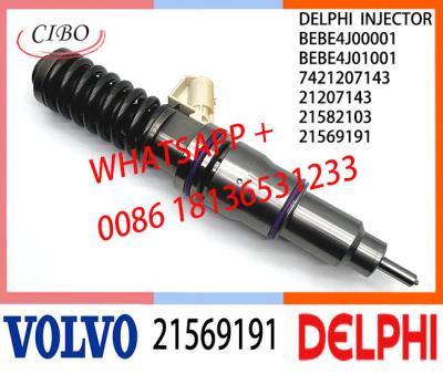 China Fuel Diesel Injector 21569191 BEBE4J00001 BEBE4J01001 21207143 21582103 7421207143 E3.18 for VOL MD11 EURO 5 HIGH POWE for sale