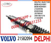 China Fuel Diesel Injector 21582094 BEBE4D35001 BEBE4D04001 21644596 85003948 20708597 E3.18 for REN-AULTT MD11 EURO 3 LOW POWER for sale