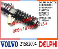 China Fuel Diesel Injector 21582094 BEBE4D35001 BEBE4D04001 21644596 85003948 20708597 E3.18 for REN-AULTT MD11 EURO 3 LOW POWER for sale