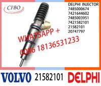 China Fuel Diesel Injector 21582101 BEBE4D12301 BEBE4D12201 BEBE4D37001 BEBE4D42001 E3.18 for VOL (REN-AULTT) MD11 3530 & 35 for sale