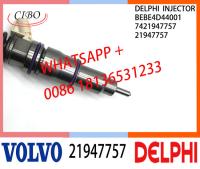China 21947757 BEBE4D44001 Fuel engine Diesel Injector 21947757 BEBE4D44001 7421947757 E3.18 for REN-AULTT 11LTR EURO3 LO for sale