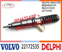 China 22172535 BEBE4D34101 Fuel engine Diesel Injector 22172535 BEBE4D34101 9022172535 E3.18 for VOL D12 3150 for sale