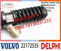 China 22172535 BEBE4D34101 Fuel engine Diesel Injector 22172535 BEBE4D34101 9022172535 E3.18 for VOL D12 3150 for sale