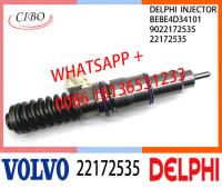 China 22172535 BEBE4D34101 Fuel engine Diesel Injector 22172535 BEBE4D34101 9022172535 E3.18 for VOL D12 3150 for sale