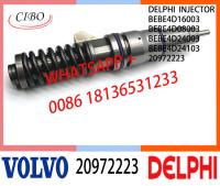 China Fuel engine Diesel Injector 20972223 BEBE4D16003 BEBE4D08003 BEBE4D24003 20584347 E3.18 for VOL MD13 EURO 4 LOW POWER for sale