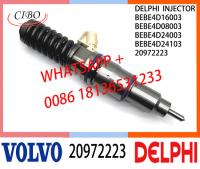 China Fuel engine Diesel Injector 20972223 BEBE4D16003 BEBE4D08003 BEBE4D24003 20584347 E3.18 for VOL MD13 EURO 4 LOW POWER for sale