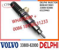 China 33800-82000 BEBE4D19001 Fuel engine Diesel Injector 33800-82000 BEBE4D19001 63229465 E3.18 for HYUNDAI 12L HIGH POWER for sale