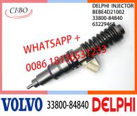 China 33800-84840 63229468 BEBE4D21002 Fuel engine Diesel Injector 33800-84840 BEBE4D21002 63229468 E3.18 for HYUNDAI L ENGINE for sale