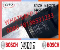 China Diesel Injector 0445120157 Common Rail Sprayer 0 445 120 157 Nozzle 0445 120 157 For SAIC- HONGYAN 504255185 for sale