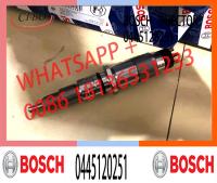 China Factory advantage supply diesel common rail injector assembly 0445120251 injector nozzle 0445120251 for sale