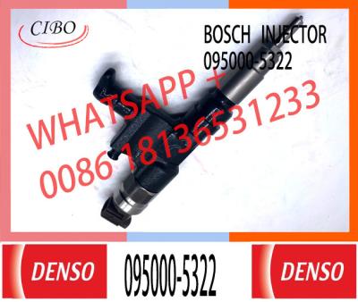 China High Quality Diesel Common Rail Fuel Injector 095000-5322 For HINO DUTRO N04C for sale