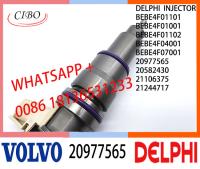 China Fuel engine Diesel Injector BEBE4F07001 20977565 20582430 21106375 21106375 21244717 BEBE4F1101 E3.3 for VOL MD13 US07 for sale