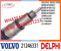 China Fuel engine Diesel Injector 21246331 BEBE4F00001 BEBE4F00102 BEBE4F03001 BEBE4F06001 20965224 E3.3 for VOL MD11 US07 for sale