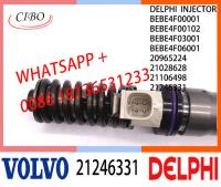 China Fuel engine Diesel Injector 21246331 BEBE4F00001 BEBE4F00102 BEBE4F03001 BEBE4F06001 20965224 E3.3 for VOL MD11 US07 for sale
