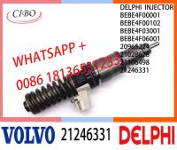China Fuel engine Diesel Injector 21246331 BEBE4F00001 BEBE4F00102 BEBE4F03001 BEBE4F06001 20965224 E3.3 for VOL MD11 US07 for sale