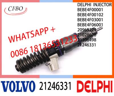 China Fuel engine Diesel Injector 21246331 BEBE4F00001 BEBE4F00102 BEBE4F03001 BEBE4F06001 20965224 E3.3 for VOL MD11 US07 for sale