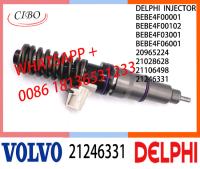 China Fuel engine Diesel Injector 21246331 BEBE4F00001 BEBE4F00102 BEBE4F03001 BEBE4F06001 20965224 E3.3 for VOL MD11 US07 for sale