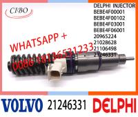 China Fuel engine Diesel Injector 21246331 BEBE4F00001 BEBE4F00102 BEBE4F03001 BEBE4F06001 20965224 E3.3 for VOL MD11 US07 for sale
