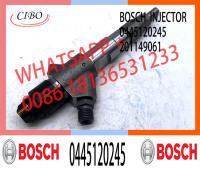 China Neutral fuel injector 0445120245 for Diesel Engine spare parts for Excavator for sale