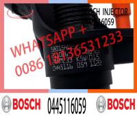 China Genuine and new common rail piezo injector 0445116019 diesel injector 580540211 504341488 0445116059 for sale