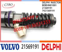 China Fuel engine Diesel Injector 21569191 BEBE4N01001 7421569191 E3.26 for VOL MD11 EURO 5 HIGH POWER for sale