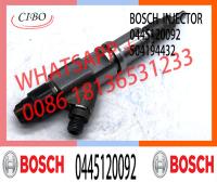 China High Quality New Diesel Fuel Injector 0445120092 Common Rail Injector 504 194 432 For  FLAT for sale