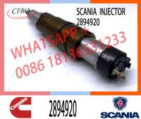 China Brand New Diesel Common Rail Fuel Injector 2086663 1933613 1881565 2894920 For ISX SCANIA for sale