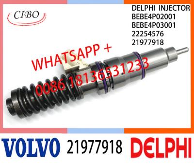 China Fuel engine Diesel Injector 21977918 BEBE4P02001 BEBE4P03001 22254576 E3.27 for VOL MD13 EURO 6 for sale