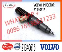 China 21340616 Excavator Parts Nozzle Assembly Diesel Fuel Injector Common Rail Injector Fuel Injector for sale