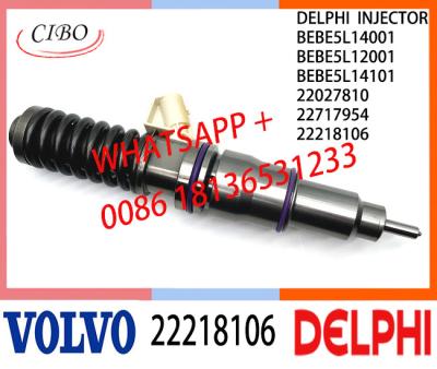 China Fuel engine Diesel Injector 22218106 22027810 22717954 BEBE5L14001 BEBE5L12001 BEBE5L14101 E3.5 for VOVLO MD16 US14 for sale