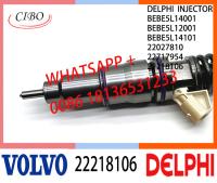 China Fuel engine Diesel Injector 22218106 22027810 22717954 BEBE5L14001 BEBE5L12001 BEBE5L14101 E3.5 for VOVLO MD16 US14 for sale