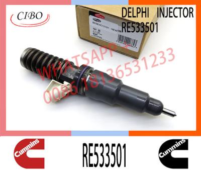 China Diesel Engine parts Fuel Injector RE533501 for   excavator for sale