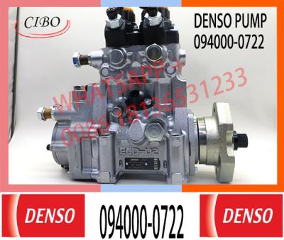 China Diesel fuel pump 094000-0722 for lSUZU high pressure common rail sensor eup pump 094000-0722 for lSUZU injection pump for sale