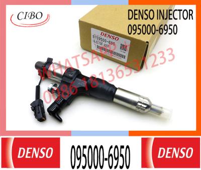 China Genuine Common rail fuel injector 095000-6950 095000-6951 095000-6952 for HINO J05D 23670-E0330 for sale