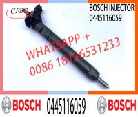 China High Quality Fuel Injection 0445116059 Common Rail Fuel Injector For car for sale